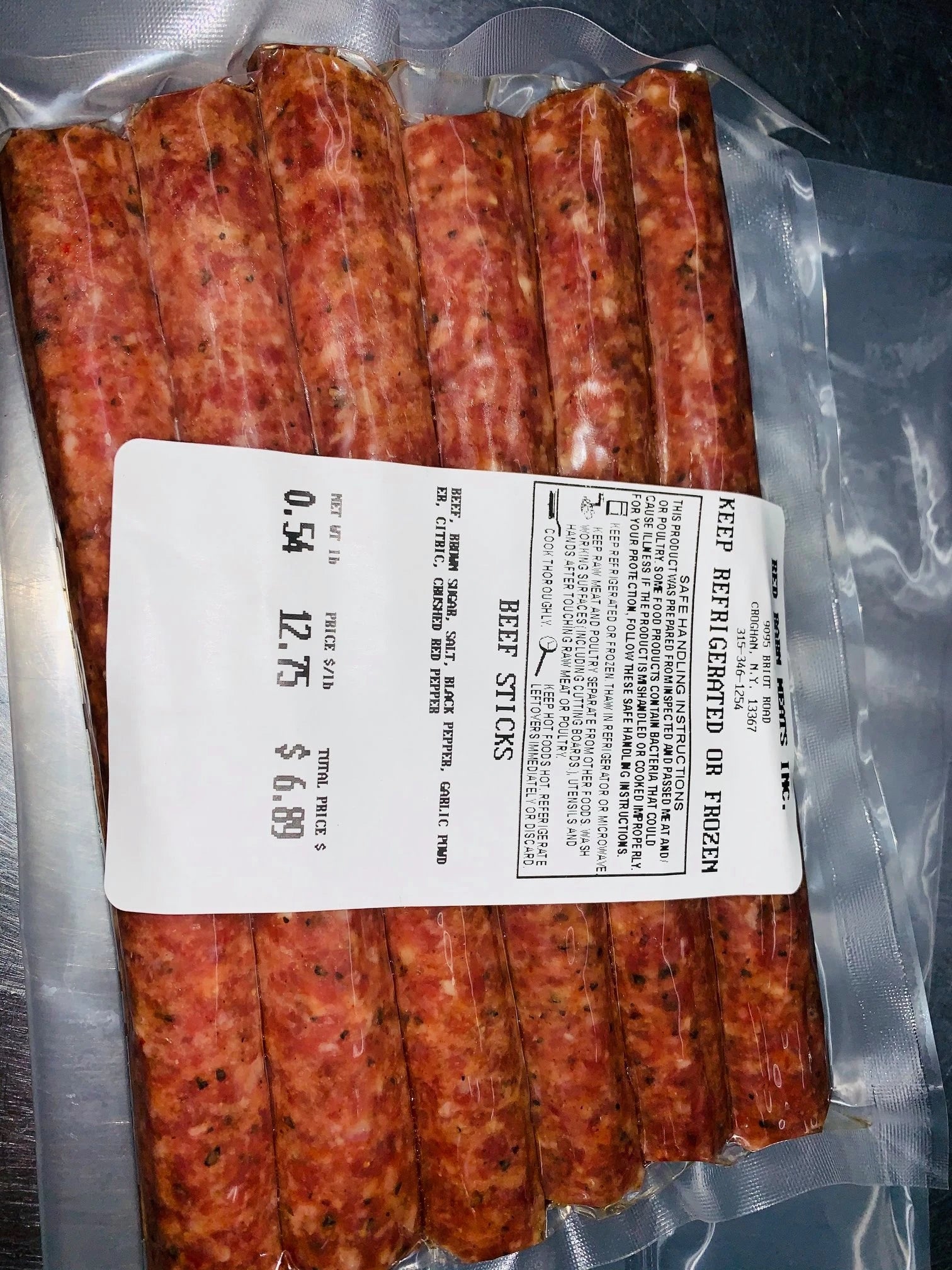 Beef Sticks – Red Barn Meats Inc